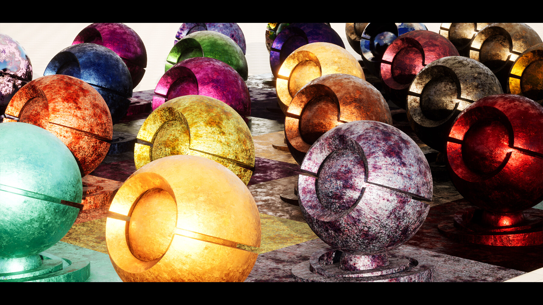 Artstation Realistic Pbr Rust Metal Smart Materials Pack With Unreal Engine 5 Game Assets