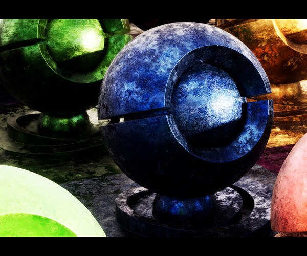 ArtStation - Realistic Pbr Rust Metal Smart Materials Pack / With ...