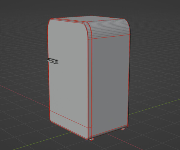 ArtStation - Scary Fridge | Game Assets