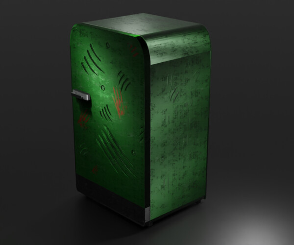 ArtStation - Scary Fridge | Game Assets