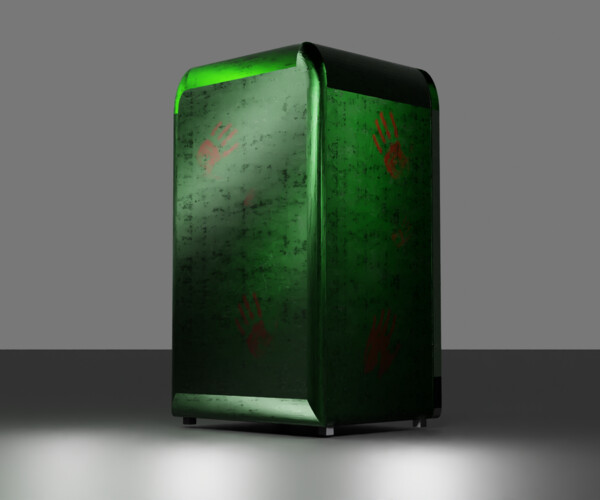 ArtStation - Scary Fridge | Game Assets