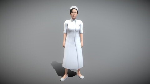 ArtStation - Nurse | Game Assets