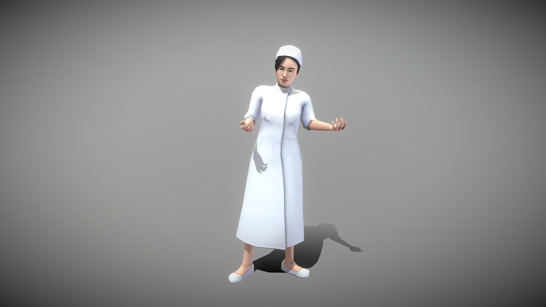 ArtStation - Nurse | Game Assets