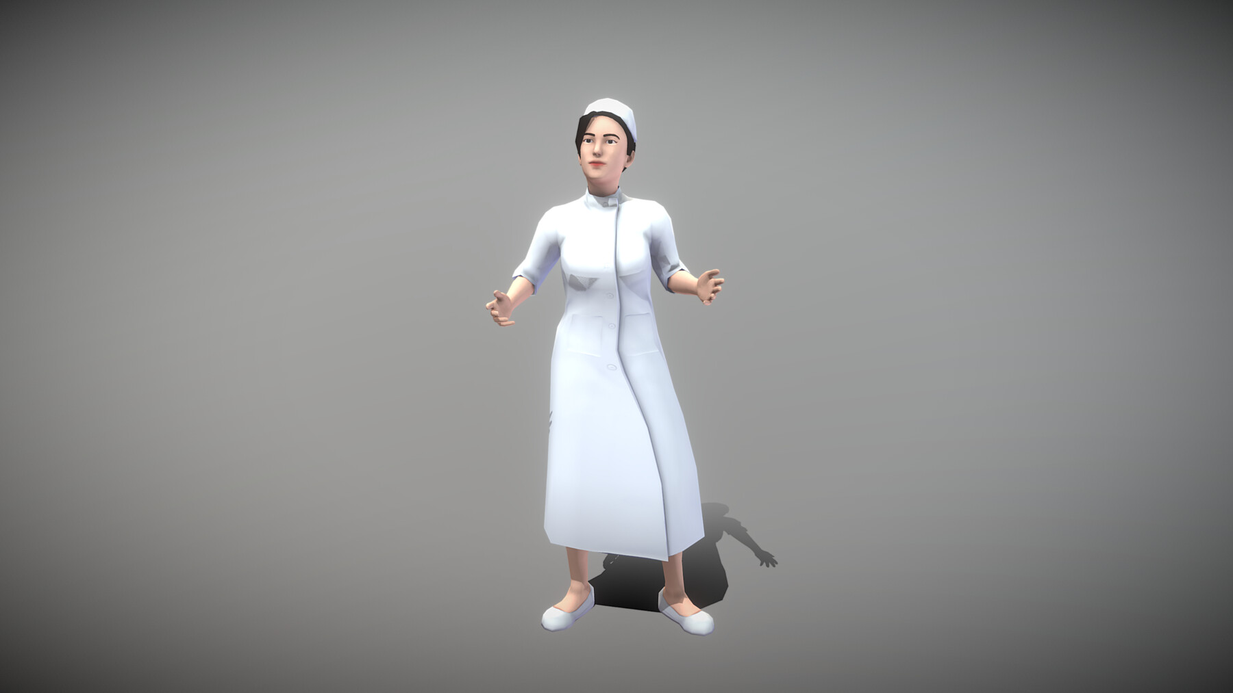 ArtStation - Nurse | Game Assets