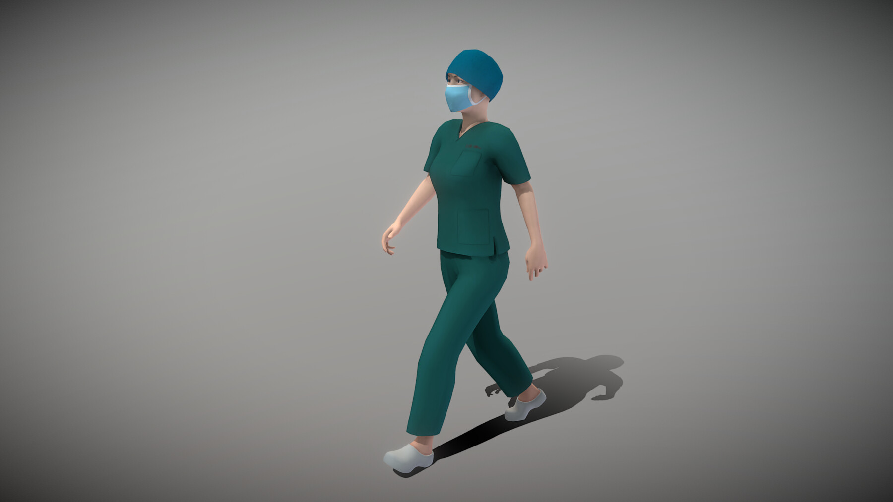 ArtStation - Operating Room Female Doctor | Game Assets