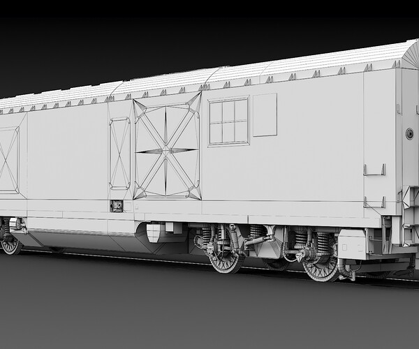 ArtStation - Locomotive ALC-42 Siemens AMTRAK | Game Assets