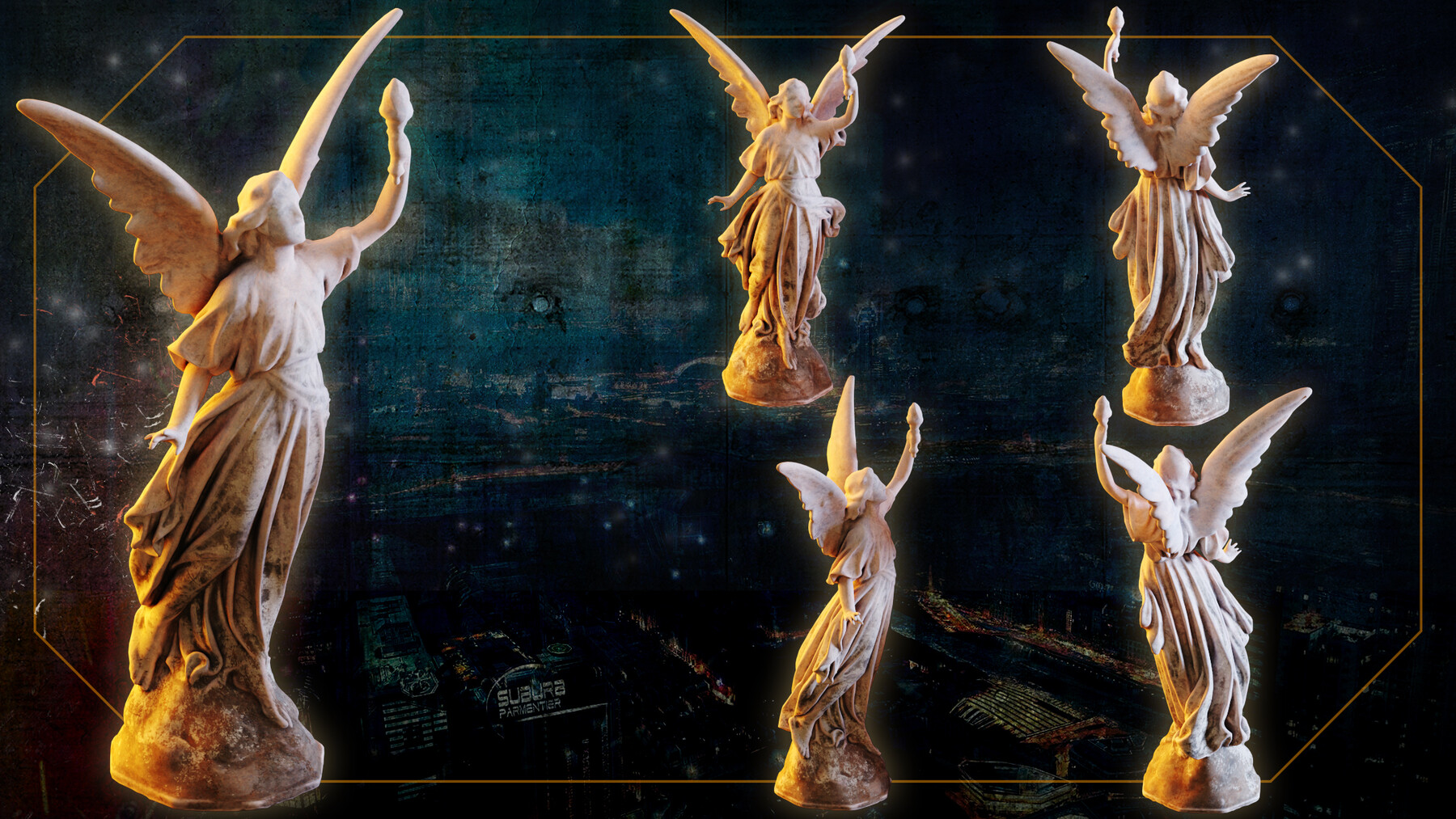 ArtStation - 11 Statues_ 3d models | Resources