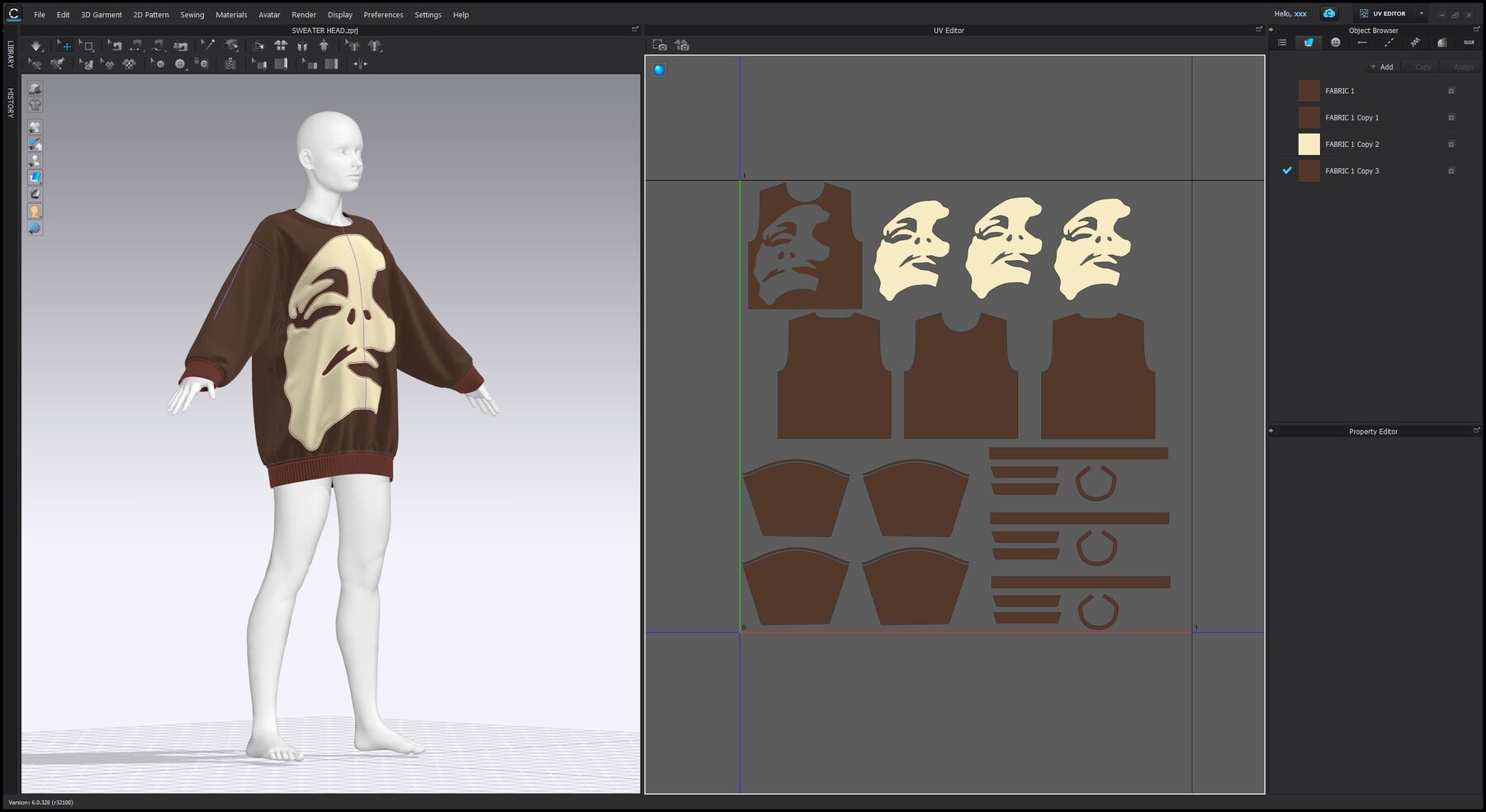 ArtStation - Streetwear Sweater #006 - Clo 3D / Marvelous Designer ...