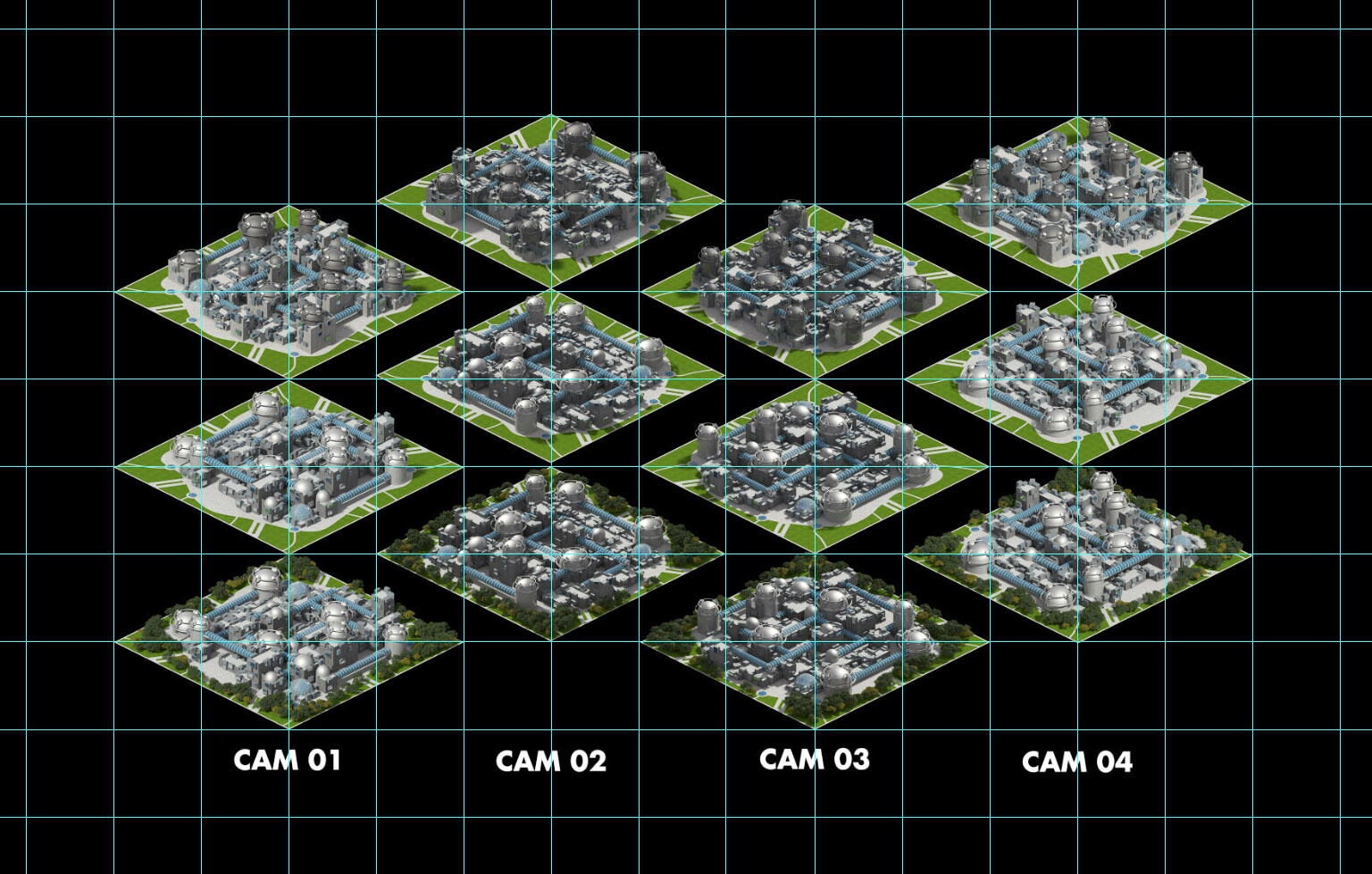 ArtStation - Architecture (Tile#0026, 2x2) – Dimetric Projection ...