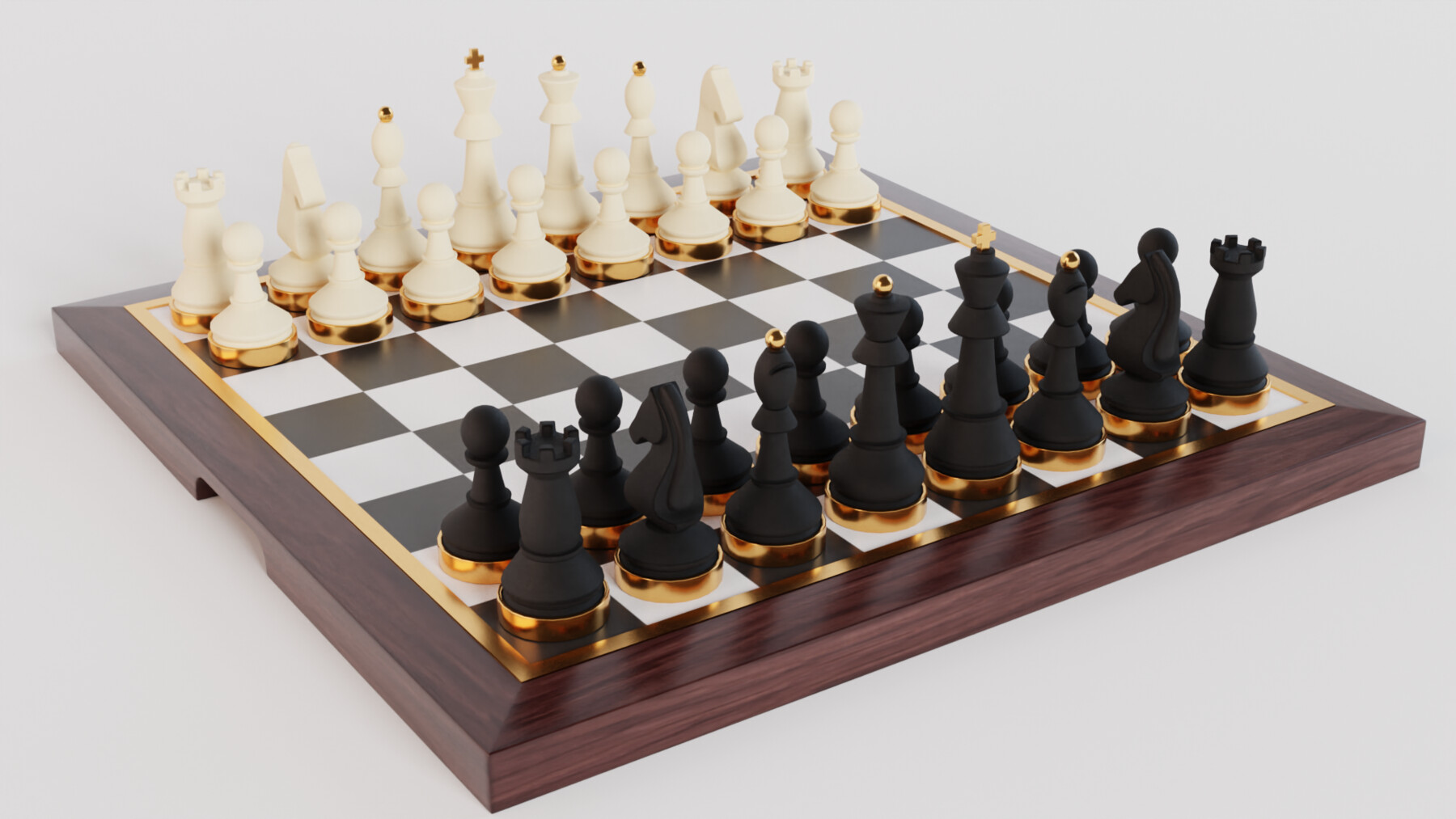 ArtStation - Chess Set | Game Assets