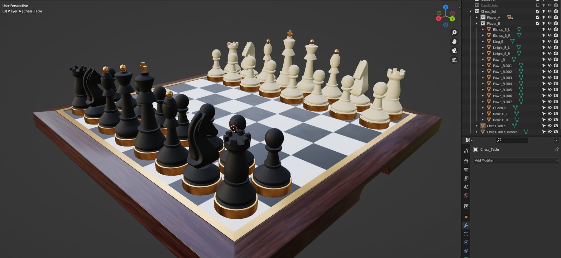 ArtStation - Chess Set | Game Assets