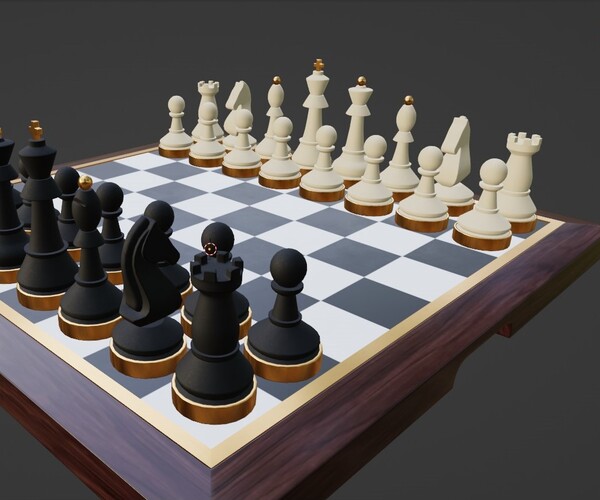 ArtStation - Chess Set | Game Assets