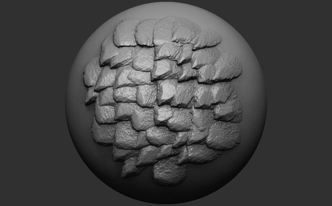 ArtStation - 30 high-quality dragon scale alphas | Brushes