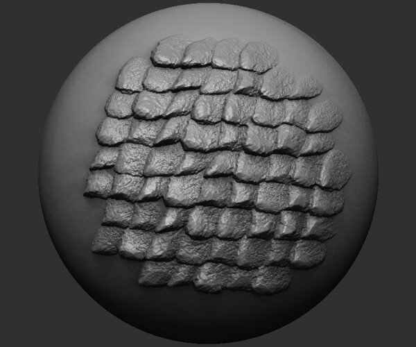 ArtStation - 30 high-quality dragon scale alphas | Brushes