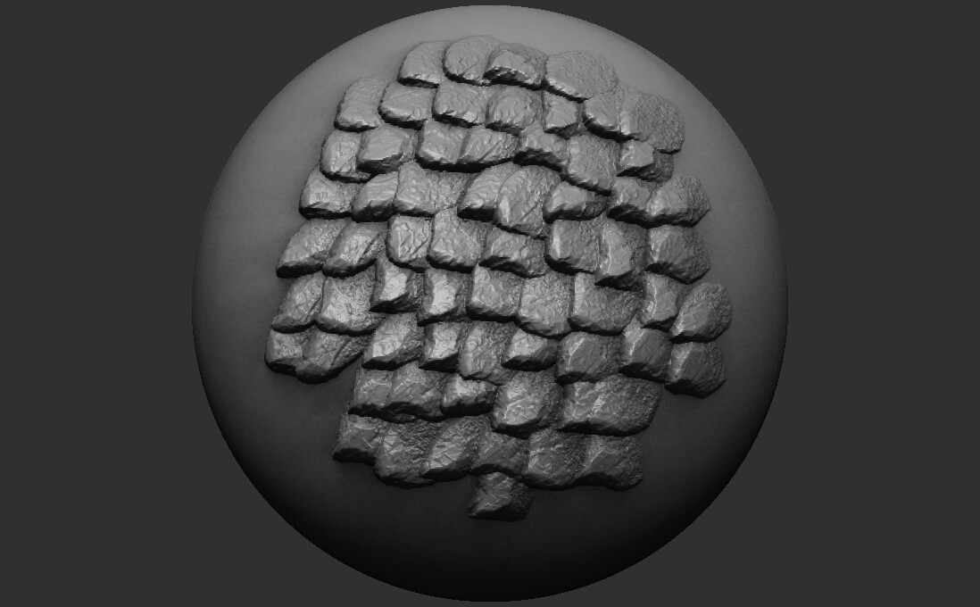 ArtStation - 30 high-quality dragon scale alphas | Brushes