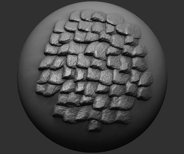 ArtStation - 30 high-quality dragon scale alphas | Brushes