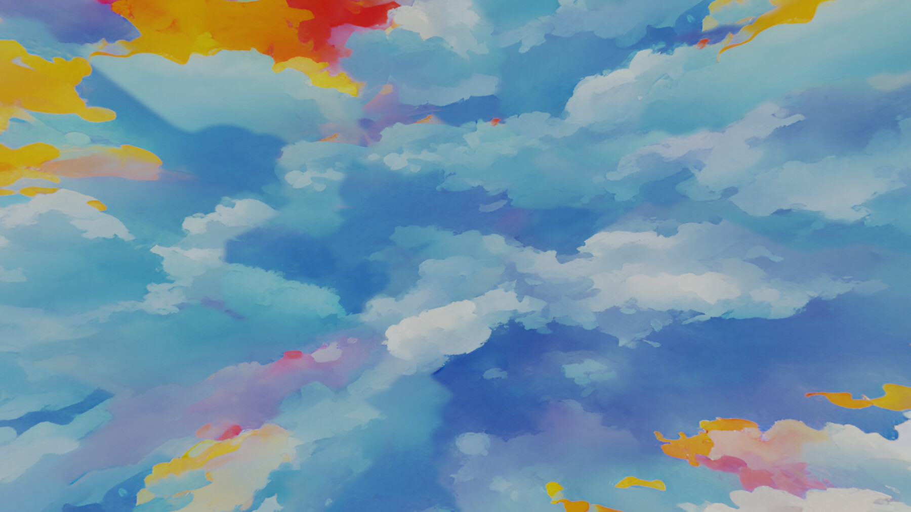 ArtStation - Fantasy Painted Clouds Skybox | Game Assets