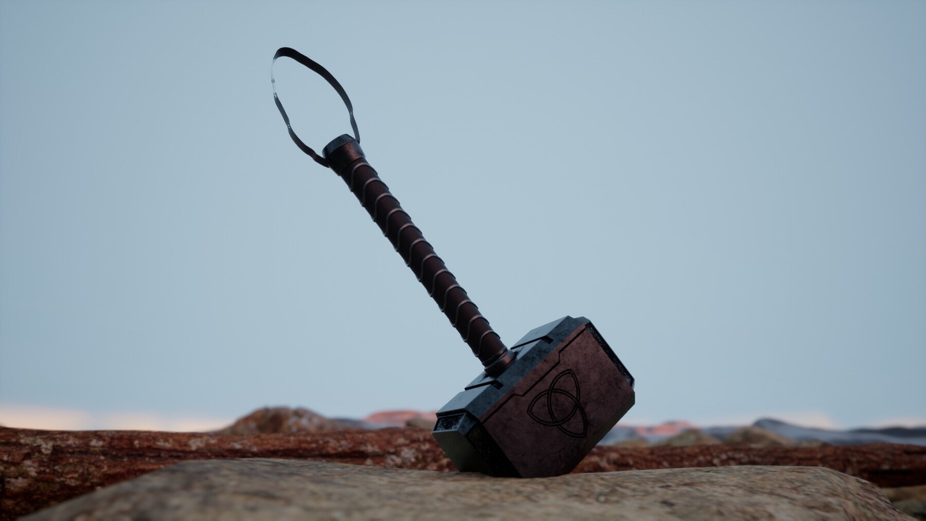 ArtStation - Thor's Mjolnir | Game Assets