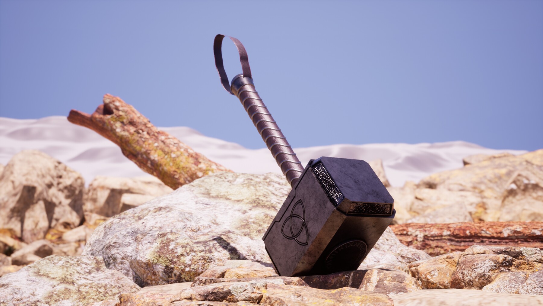 ArtStation - Thor's Mjolnir | Game Assets