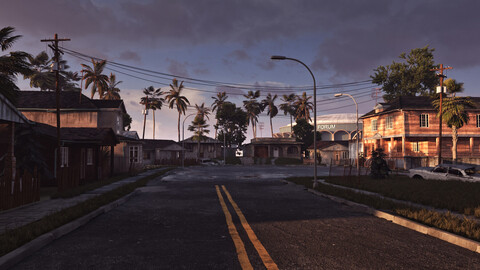 ArtStation - GTA San Andreas Grove Street Remake | Resources
