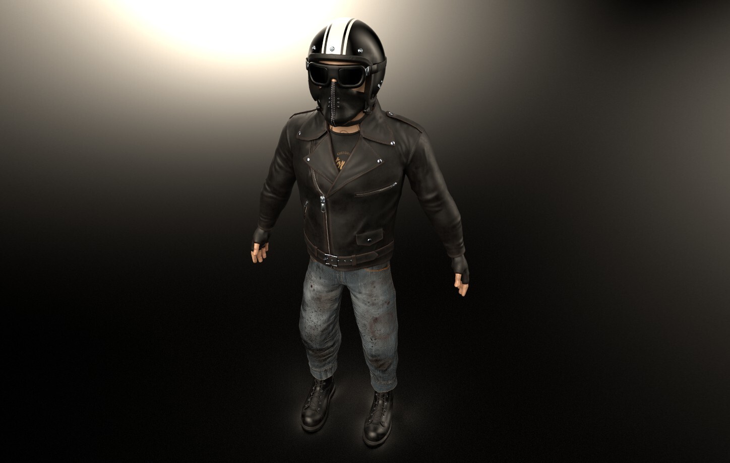 ArtStation - Biker Character | Game Assets