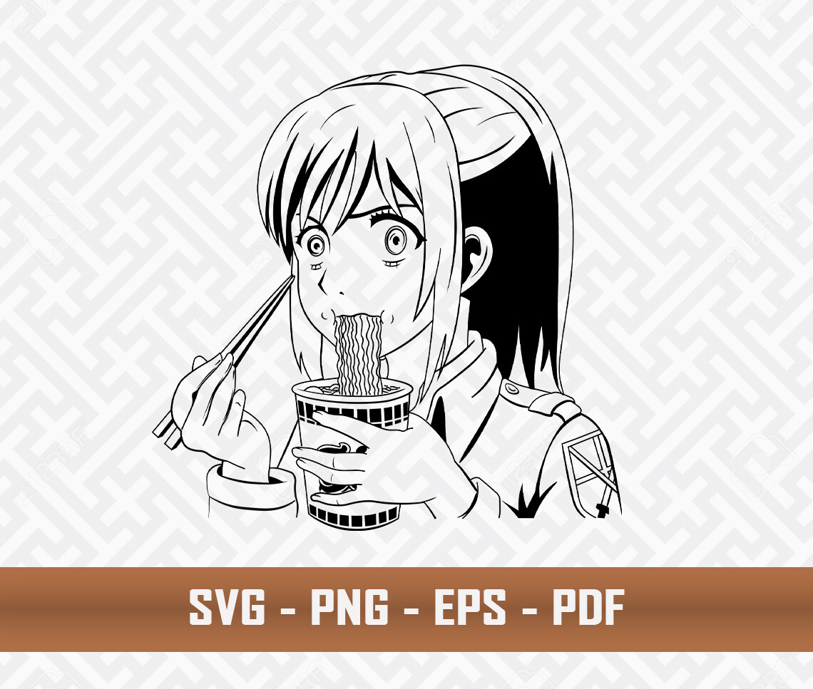 ArtStation - Sasha SVG / Ramen / SNK / Attack on Titan / Shingeki SVG ...