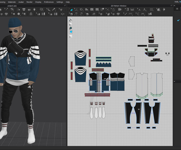 ArtStation - Tutorial MD/Clo3D - Realistic Streetwear v4 | Tutorials