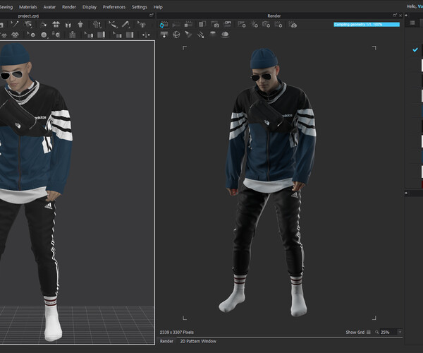 ArtStation - Tutorial MD/Clo3D - Realistic Streetwear v4 | Tutorials