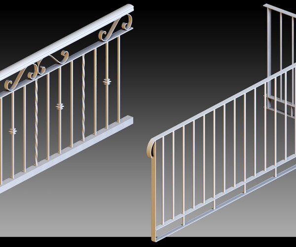 ArtStation - 50 Fences- Vol 01- Kitbash- High detail 3d models | Resources