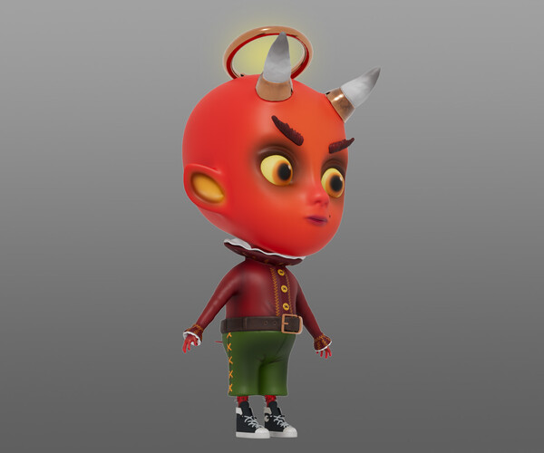 ArtStation - Little Devil | Game Assets