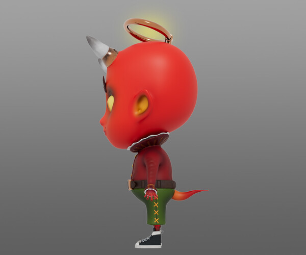 ArtStation - Little Devil | Game Assets