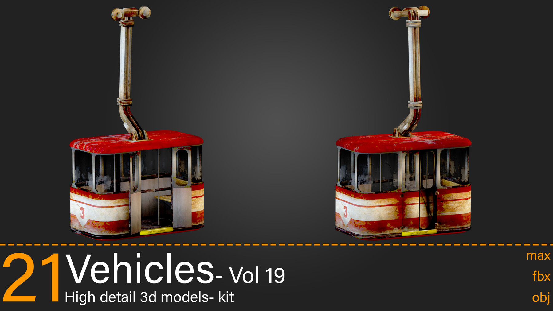 ArtStation - 21- Vehicles- Vol 19- 3d models-max.fbx.obj | Resources