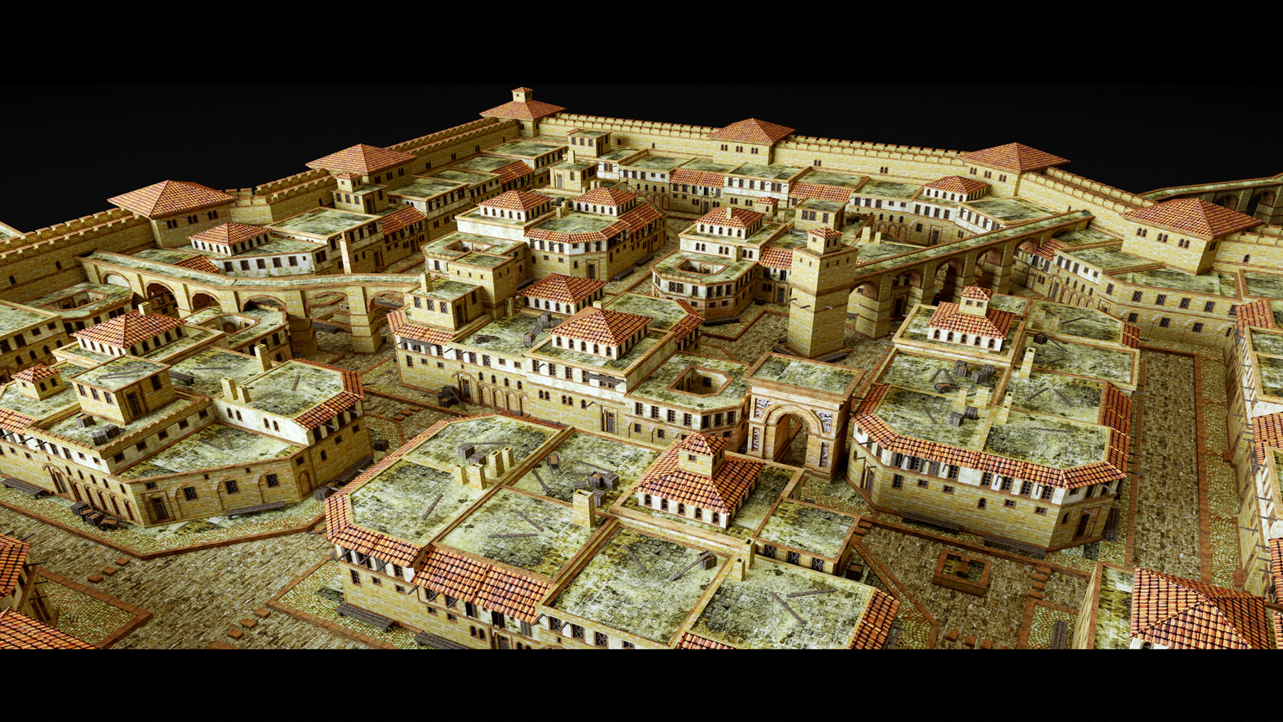 ArtStation - Italian City- 3d Model | Resources