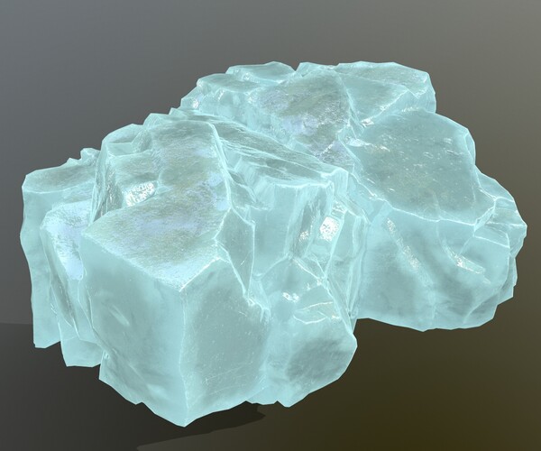 ArtStation - Ice Rock | Game Assets