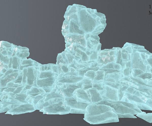 ArtStation - Ice Rock | Game Assets