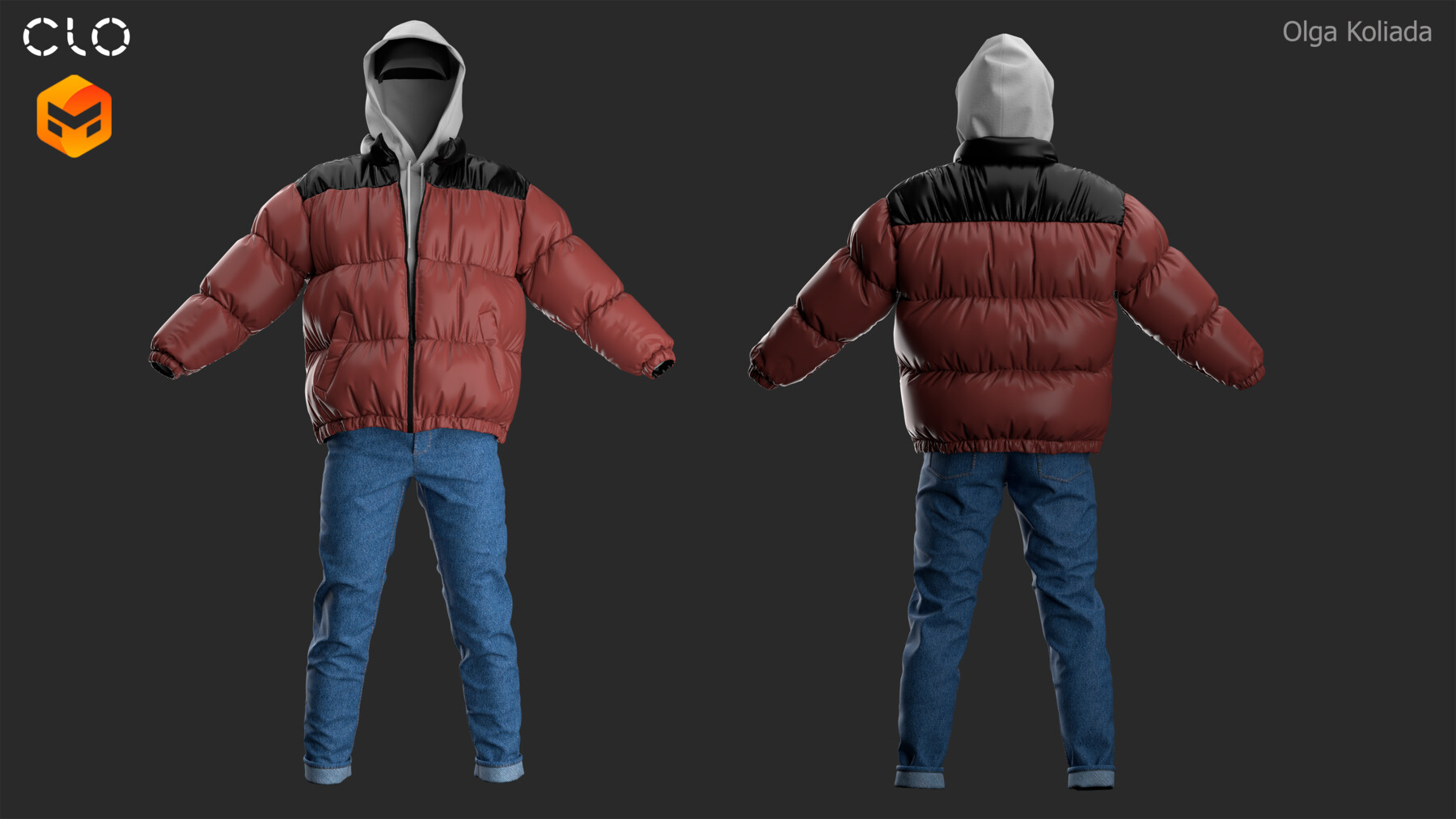 ArtStation - Urban outfit. Marvelous Designer/Clo3d project+OBJ | Resources