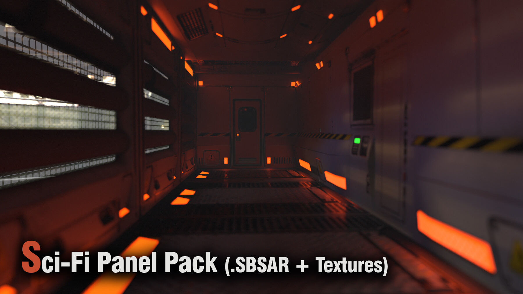 ArtStation - Sci-Fi Panel Pack (.SBSAR + Textures) | Resources