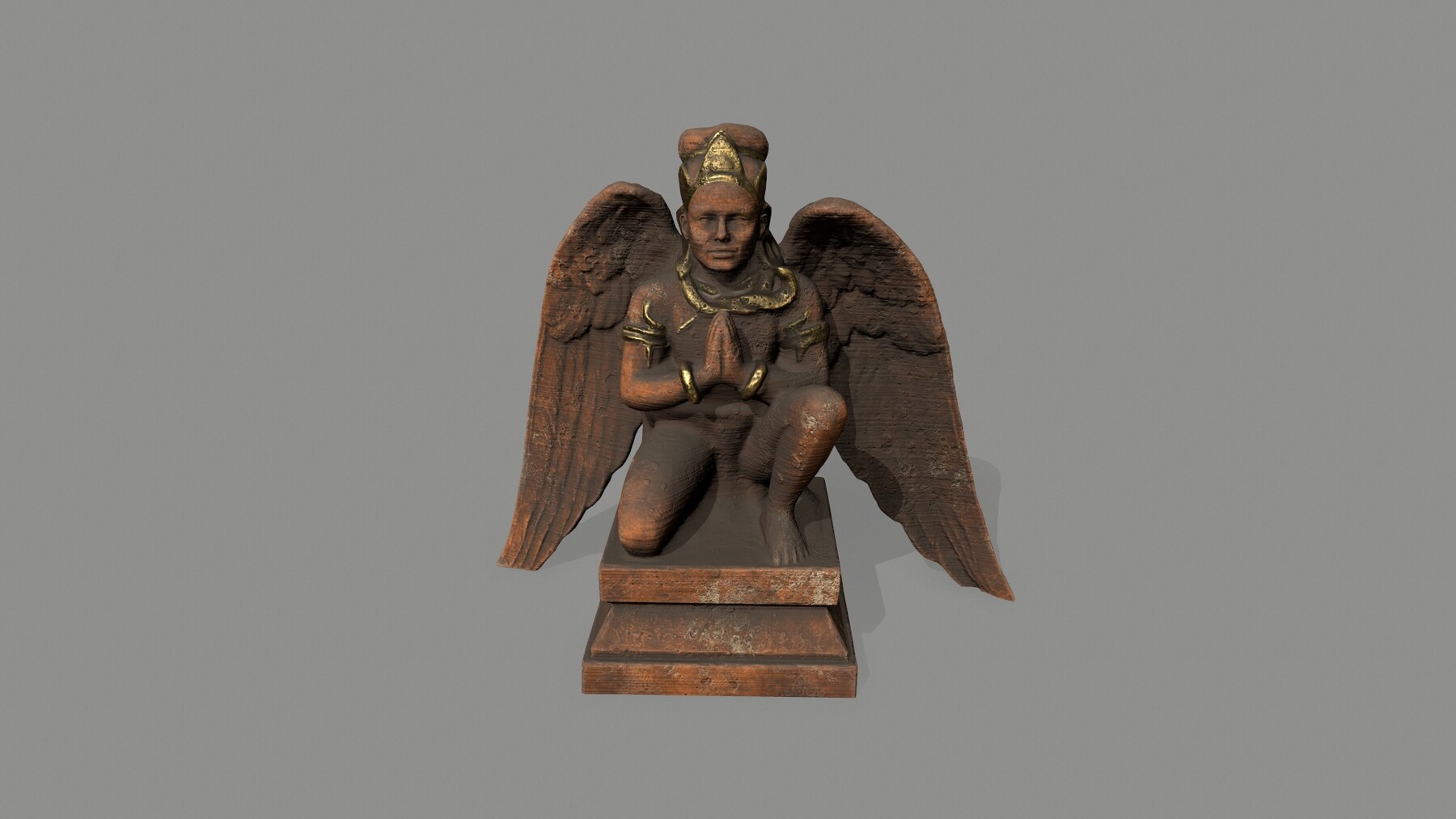 ArtStation - Angel Statue | Game Assets