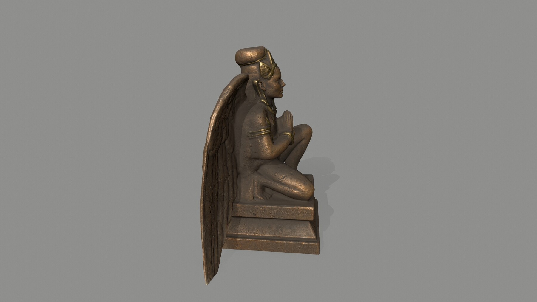 ArtStation - Angel Statue | Game Assets