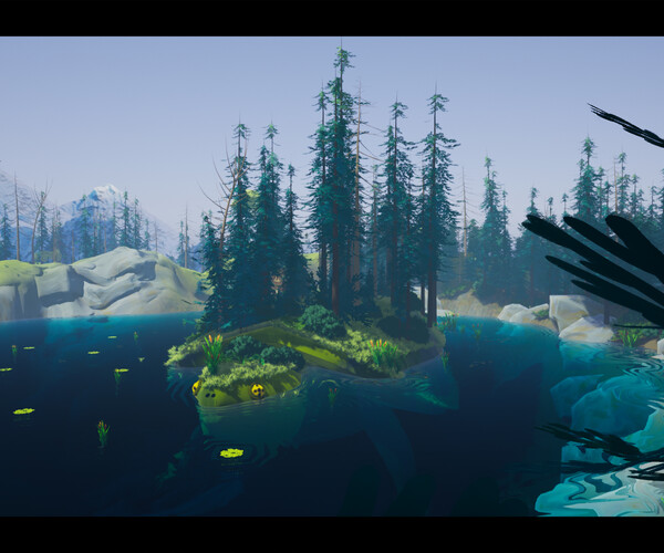 ArtStation - Stylized Forest Environment - UE5 | Game Assets