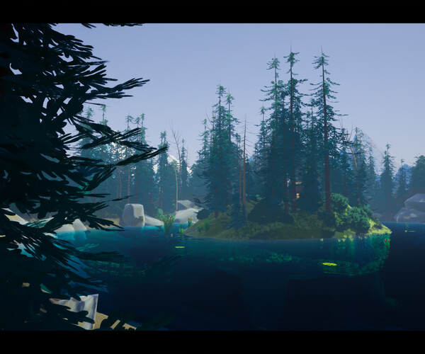 ArtStation - Stylized Forest Environment - UE5 | Game Assets