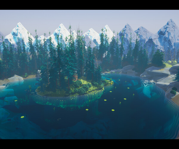 ArtStation - Stylized Forest Environment - UE5 | Game Assets
