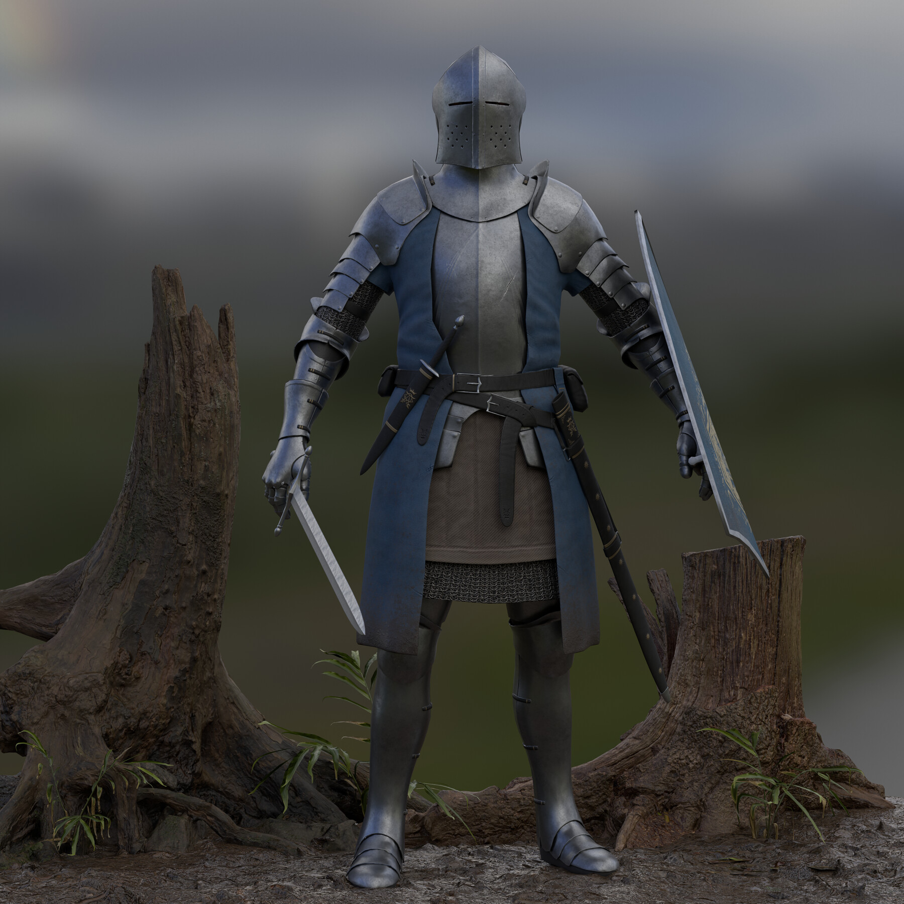 ArtStation - Medieval Knight | Game Assets