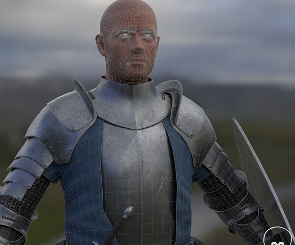 ArtStation - Medieval Knight | Game Assets