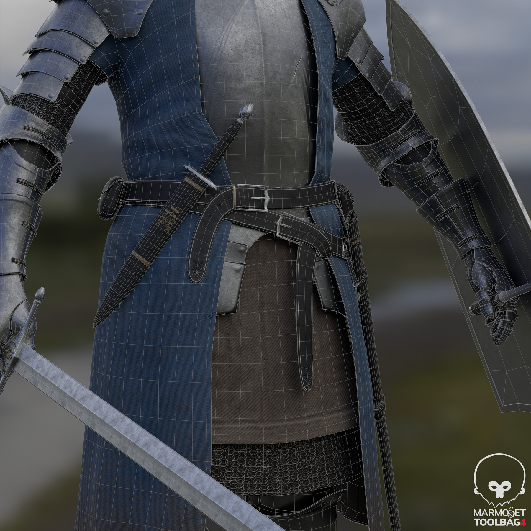 ArtStation - Medieval Knight | Game Assets