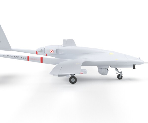 ArtStation - Bayraktar TB2 Turkish Armed Forces Drone | Resources