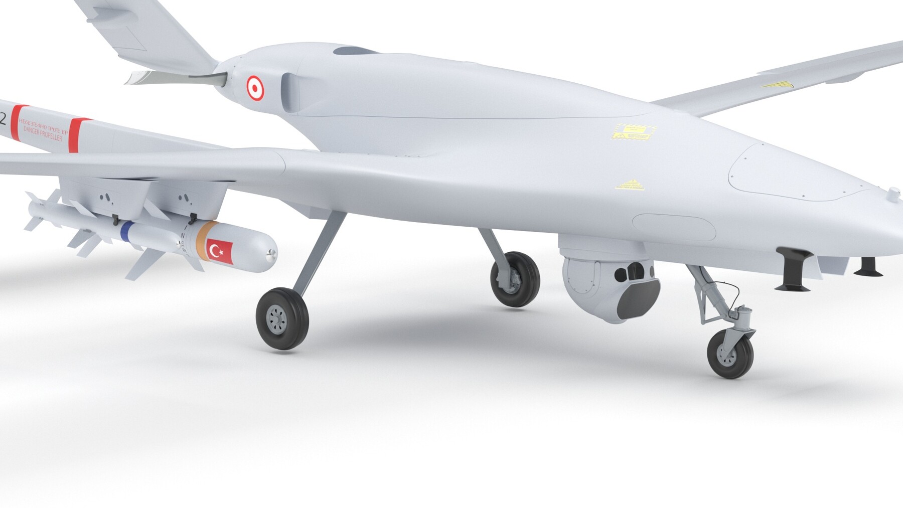 ArtStation - Bayraktar TB2 Turkish Armed Forces Drone | Resources