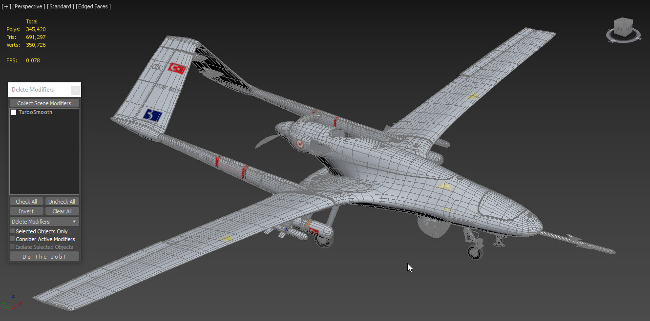 ArtStation - Bayraktar TB2 Turkish Armed Forces Drone | Resources