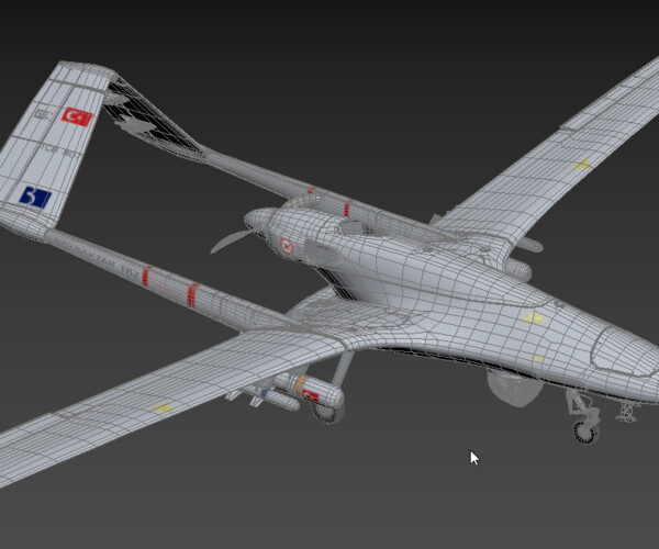 ArtStation - Bayraktar TB2 Turkish Armed Forces Drone | Resources