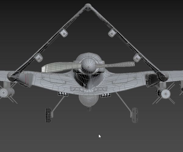 ArtStation - Bayraktar TB2 Turkish Armed Forces Drone | Resources